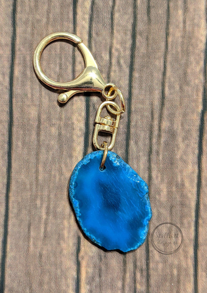 Agate Keychain – Stelliott Design Company